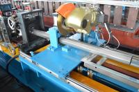 China Galvanized Steel  60MM 70MM Octagon Pipe Shutter Door Roll Forming Machine High Speed Customized for sale