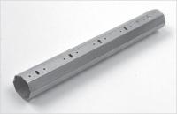 China Galvanized Steel  60MM 70MM Octagon Pipe Shutter Door Roll Forming Machine High Speed Customized for sale