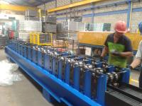 China C Stud Roll Forming Machine 10 Stations 3Kw Motor for 0.8-1.2mm Galvanized Steel 3500mm Length for sale