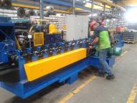 China High Precision 4KW Stud Roll Forming Machine For Light Steel Roof Ceiling Batten for sale