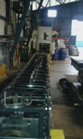 China 100x85mm Pallet Racking Upright Roll Forming Equipment with 80T Press Machine and 18 Forming Stations for sale
