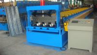 China PLC Controlled Floor Deck Roll Forming Machine 18.5kW 380V 50Hz 28 Stations for sale