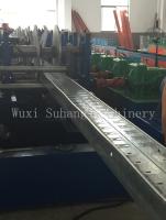 China Galvanized Steel Perforated Cable Tray Roll Forming Machine 380V 22kW PLC Control for sale