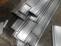 China 0.7-1.2mm Galvanized Perforated Shutter Door Roll Forming Machine with 13 Stations and 5.5Kw Motor for sale