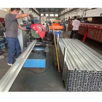 China Galvanised Steel CZ Purlin Roll Forming Machine 18 Stations For Building Construction for sale