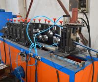 China High Speed  Wall Angle Steel Angle Profile Bar Making Machine Follow Track Cutting System for sale