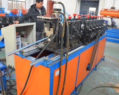 China High Speed Colour Steel Angle Profile Making Machine , metal roll forming systems for sale