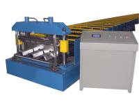 China Anti-Earthquake Floor Decking Forming Machine Thickness 0.6-1.5mm for sale