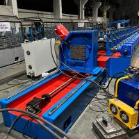 China Galvanized Steel Pallet Racking Roll Forming Machine 90mm /105mm /120mm Storage Systems for sale