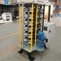 China Crimping Curving Roof Panel Rollers Machine 0.3mm - 0.8mm Thickness for sale