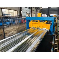 China 20 Meters/Min Floor Deck Roll Forming Machine With Servo Following Cutting for sale