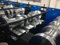 China Chain Drive Floor Deck Roll Forming Machine / Roll Former High Speed 8 - 20 M / Min for sale