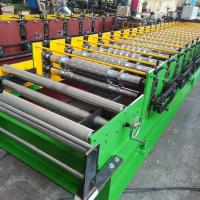 China Trapezoidal IBR Roof Panel Roll Forming Machine 5.5KW Corrugated Double Layer Sheet for sale