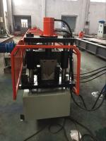 China Galvanized Steel CZ Purlin Roll Forming Machine 3mm Thickness Hydraulic Punching for sale