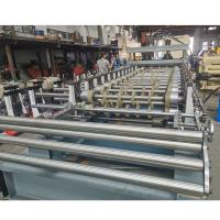 China Adjustable Rock Wool Sandwich Panel Machine Equipment Discontinuous for sale