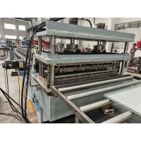 China 0.5mm Aluminum Rack Roll Forming Machine PLC Control Automation Box Cover for sale