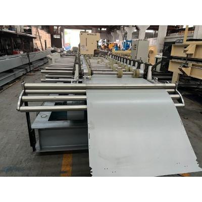 China 0.3mm Color Coated Rack Roll Forming Machine Coil Aluminum Auto 1000mm Box Cover for sale