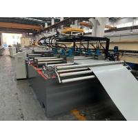 China 0.3 - 0.8mm Aluminum Rack Roll Forming Machine Box Cover With PLC Control for sale