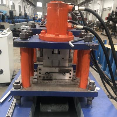 China 7.5KW Hydraulic Shutter Door Roll Forming Machine Punching Galvanized Metal for sale
