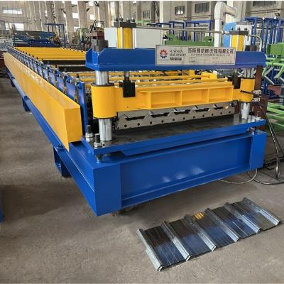 China 0.3-0.8mm R Panel Roll Forming Machine 1025mm Effective Width Roof Tile Making for sale