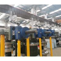 China PPGI Crimping Curving Roof Panel Rollers Machine 10 - 15 Meters/Min for sale