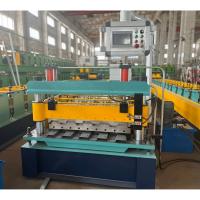 China 0.7mm Fence Panel Roll Forming Machine With PPGI Galvanized Steel for sale