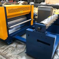 China Automatic Stainless Steel Coil Metal Embossing Machine 1250mm Width 0.05-0.25mm Thickness for sale