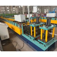 China Garden Fence Rail Roll Forming Machine 10-20 m/min Speed 7.5KW Motor for sale