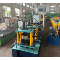 China Garden Fence Rail Roll Forming Machine 10-20 m/min Speed 7.5KW Motor for sale