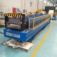 China 0.8mm Bemo Standing Roll Forming Machine Seam Self Lock Boltless Roof for sale