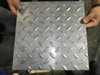 China Checker Pattern Metal Coil Embossing Machine Steel Sheets Plate 1250mm for sale