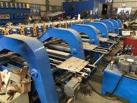 China High Speed Color Steel Folding Slitting Machine 11.5KW 6 Meter 1842mm Width for sale