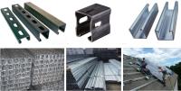 China Solar Strut Roll Forming Machine 1.5-3mm Thickness 19 Stations 22KW for sale