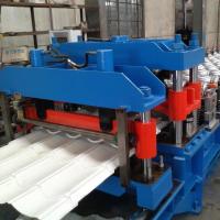 China 18 Station Double Deck Steel Roll Former Machine with 5.5kW Power and 10-15m/min Speed for Roof and Wall Panels for sale