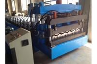 China 18 Roller Stations Double Layer Roll Forming Machine Steel Thickness 0.3 - 3.0 mm for sale
