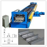 China 28 Roller Stations Floor Deck Roll Forming Machine With Hydraulic Cutting for sale