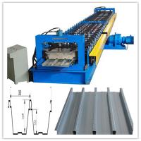 China Chain Drive Floor Deck Roll Forming Machine 8 - 20 M / Min Metal Forming Equipment for sale