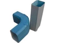 China 20 Forming Stations Downspout Roll Forming Machine For Tube CE Certification for sale