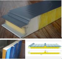 China 0.8mm PU Sandwich Panel Production Line with 24m Double Belt & 10T Capacity Uncoiler for sale