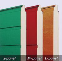 China PLC Control PU Sandwich Panel Production Line 40 - 42 Kg / m2 Core Density for sale