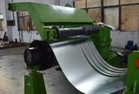 China 5 Ton Hydraulic Decoiler Steel Slitting Machine 0.2-1.5mm Thickness 380V for sale