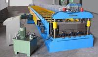 China Fully Automatic Deck Floor Roll Forming Equipment 0 - 12 M / Min 28 Roller Stands for sale