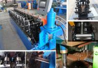 China PLC Control Wall Angle Channel Roll Forming Machine Total 13 Forming Stations for sale