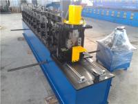 China Galvanized Metal Sheet Wall Angle Channel Roll Forming Machine 0.4-1.2mm 5.5kw Single Chain Drive for sale