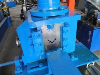 China Wall Angle Channel Roll Forming Machine 0.4-1.2mm Thickness Single Chain Drive 20m/min for sale