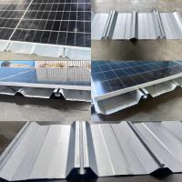 China Solar Supporter Roof Panel Roll Forming Machine 0.8mm - 1.2mm Thickness for sale