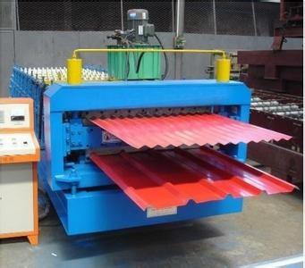 China 380V 3 Phase Double Layer Roll Forming Machine 18 Stations 7.5KW CE Certified for sale
