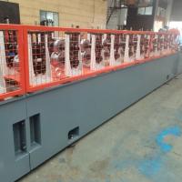 China 30m/min 0.8mm Shutter Door Roll Forming Machine Cassette Punching Galvanized 40mm 60mm for sale