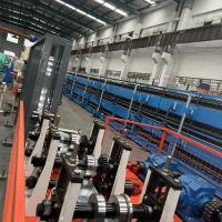 China 30m/min 0.8mm Shutter Door Roll Forming Machine Cassette Punching Galvanized 40mm 60mm for sale
