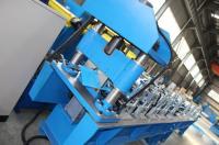China Ridge Cap Tile Forming Machine with PLC Touch Screen Control 5.5kW Motor 16 Roller Stations for 0.3-0.8mm Material for sale